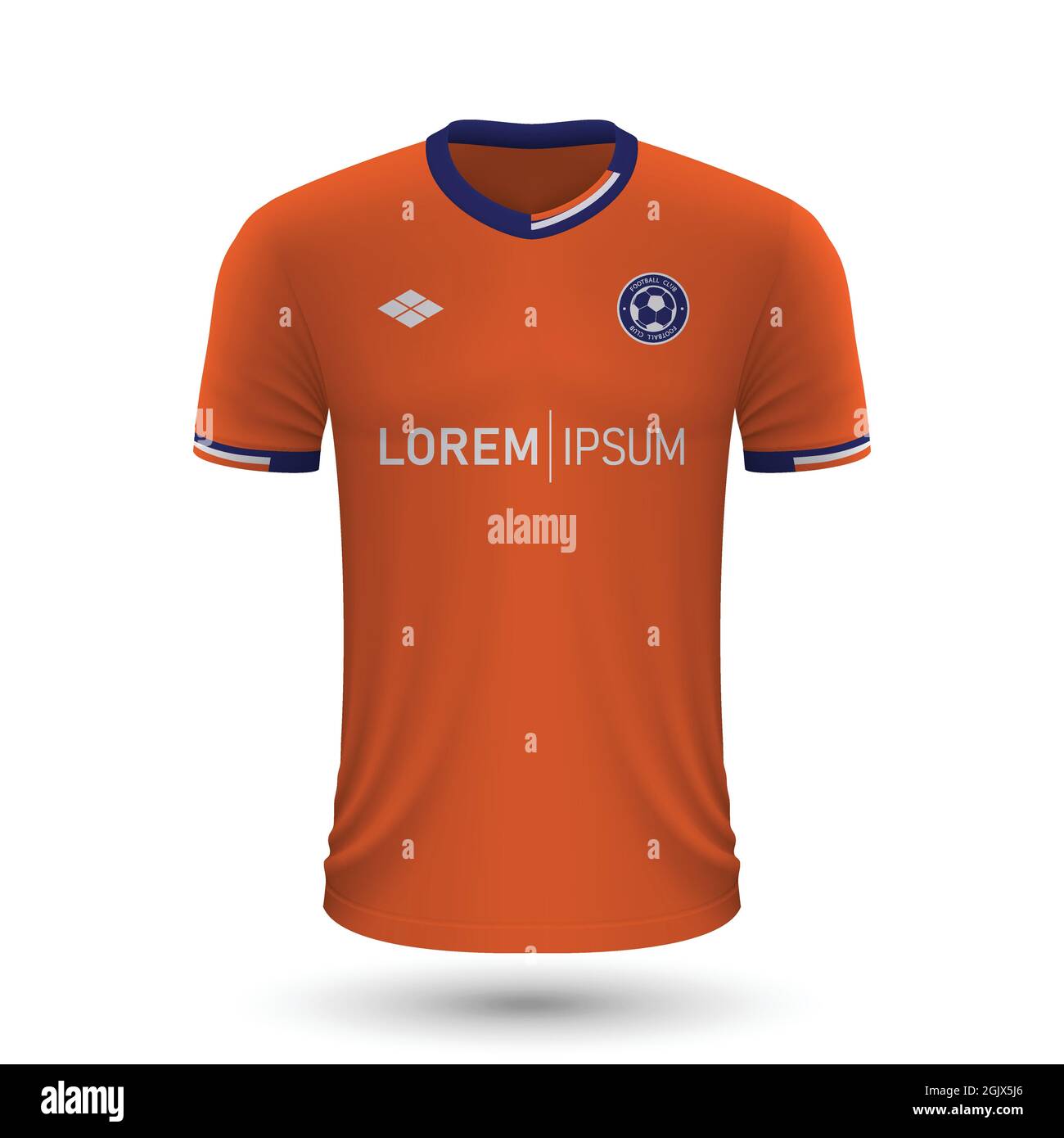 Realistic soccer shirt Istanbul Basaksehir 2022, jersey template for ...