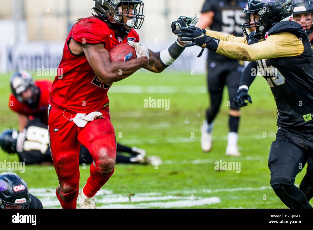 RB # 28 Madre London / Cologne Centurions Stock Photo - Alamy