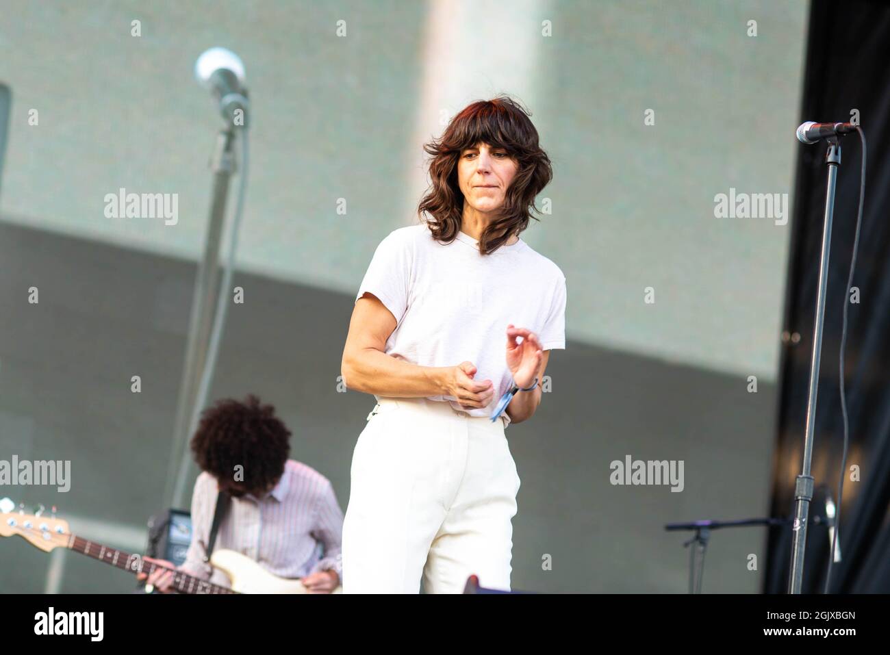 CHICAGO, IL - SEPTEMBER 10th: Eleanor Friedberger performing with Fiery ...