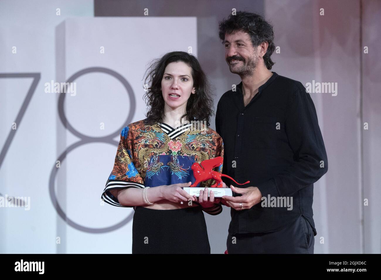 Director George Chiper Lillemark and Monica Stan receive the Lion of ...