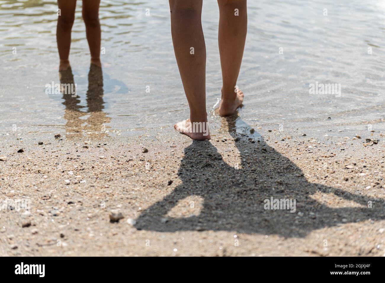Human feet beach hi-res stock photography and images - Alamy