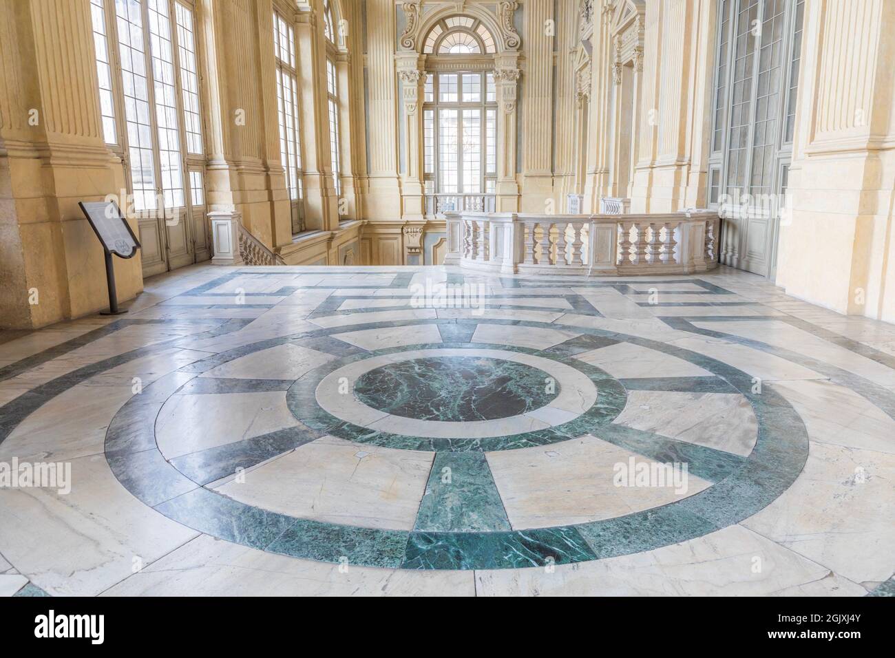 TURIN, ITALY - CIRCA JUNE 2021: The most beautiful Baroque hall of ...