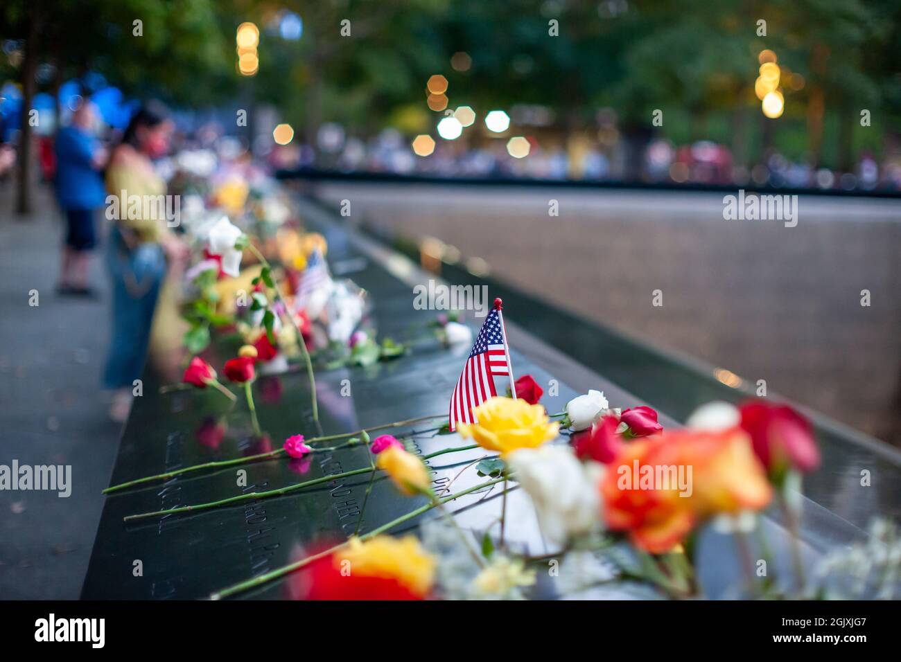 The 9/11 Memorial in New York on Saturday, September 11, 2021 on the ...