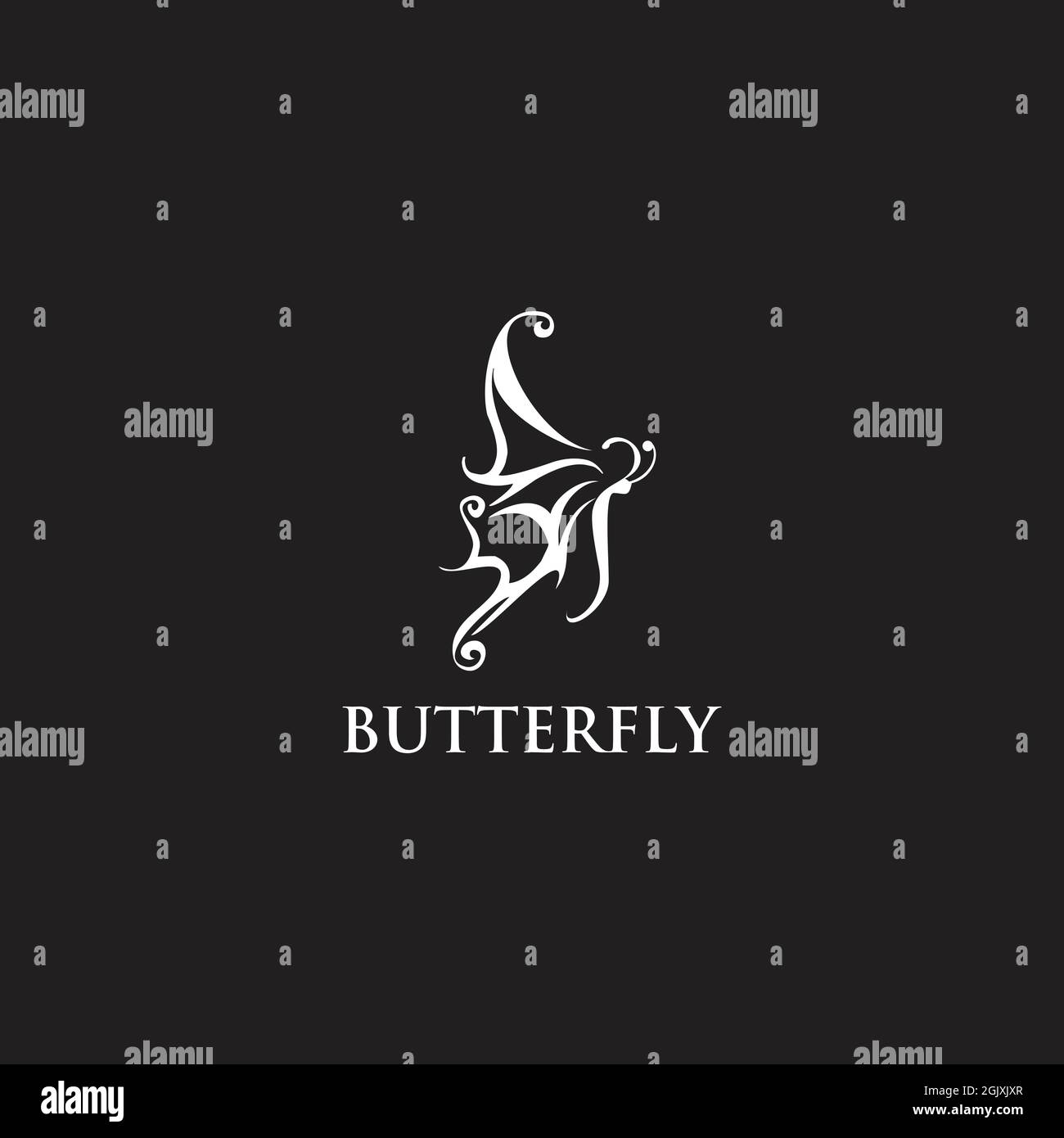 Butterly icon logo design inspiration vector illustration template ...