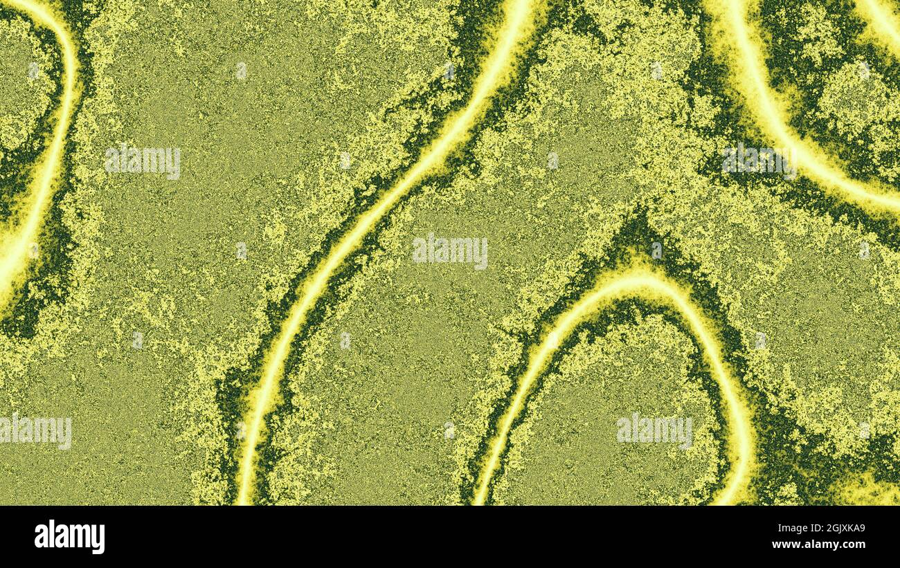 Computer generated image of geometric shapes slowly changing their ...