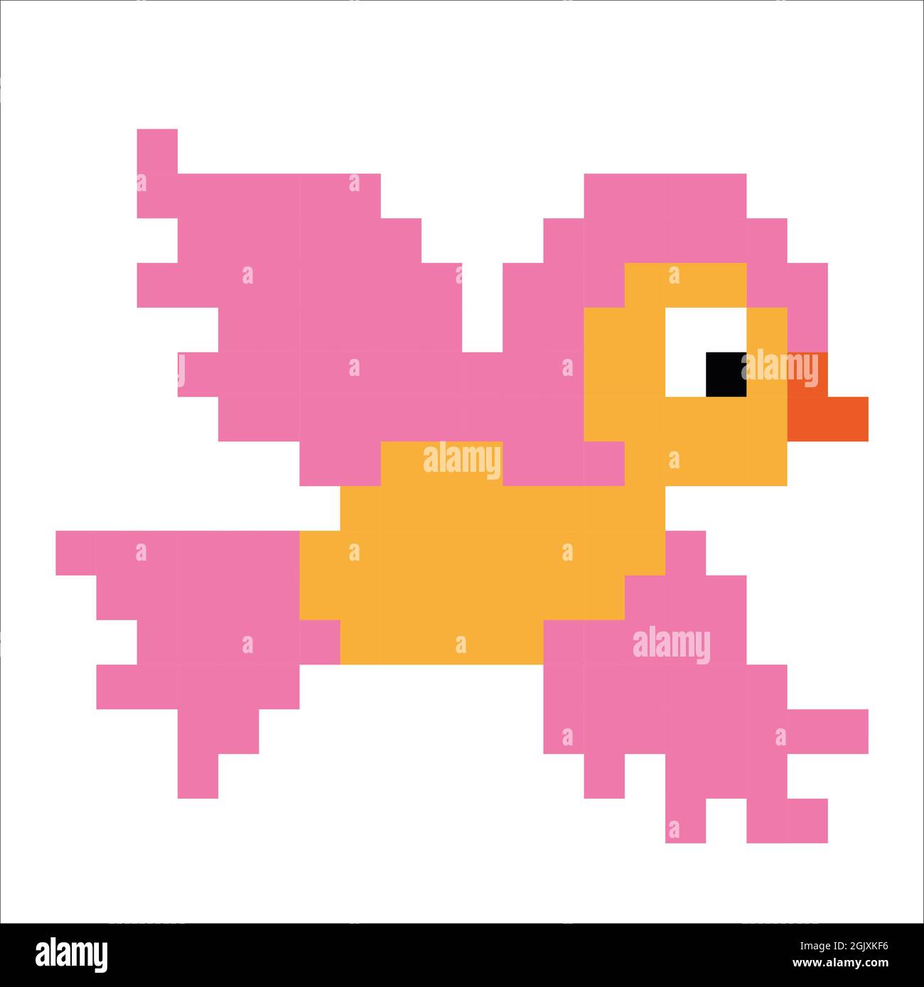Bird pixel art hi-res stock photography and images - Alamy