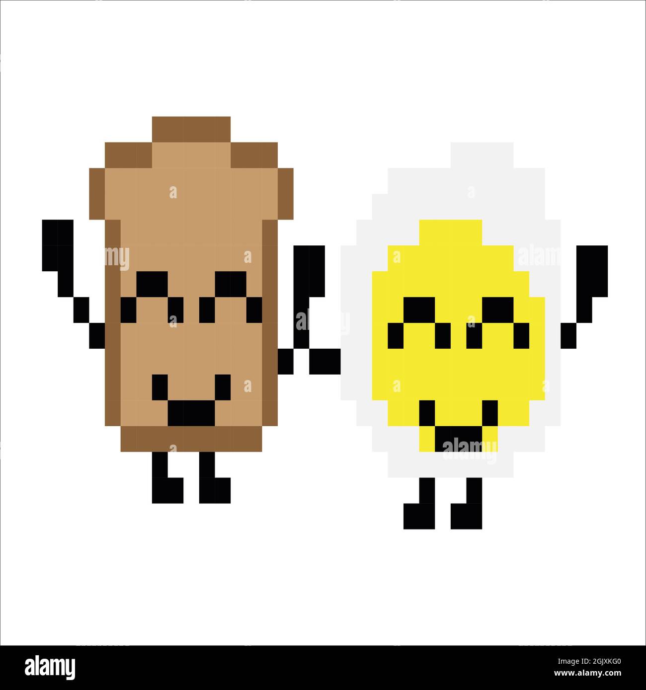 Pixel egg hi-res stock photography and images - Alamy