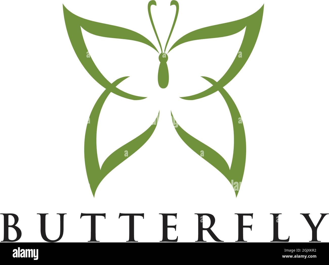Butterly icon logo design inspiration vector illustration template ...