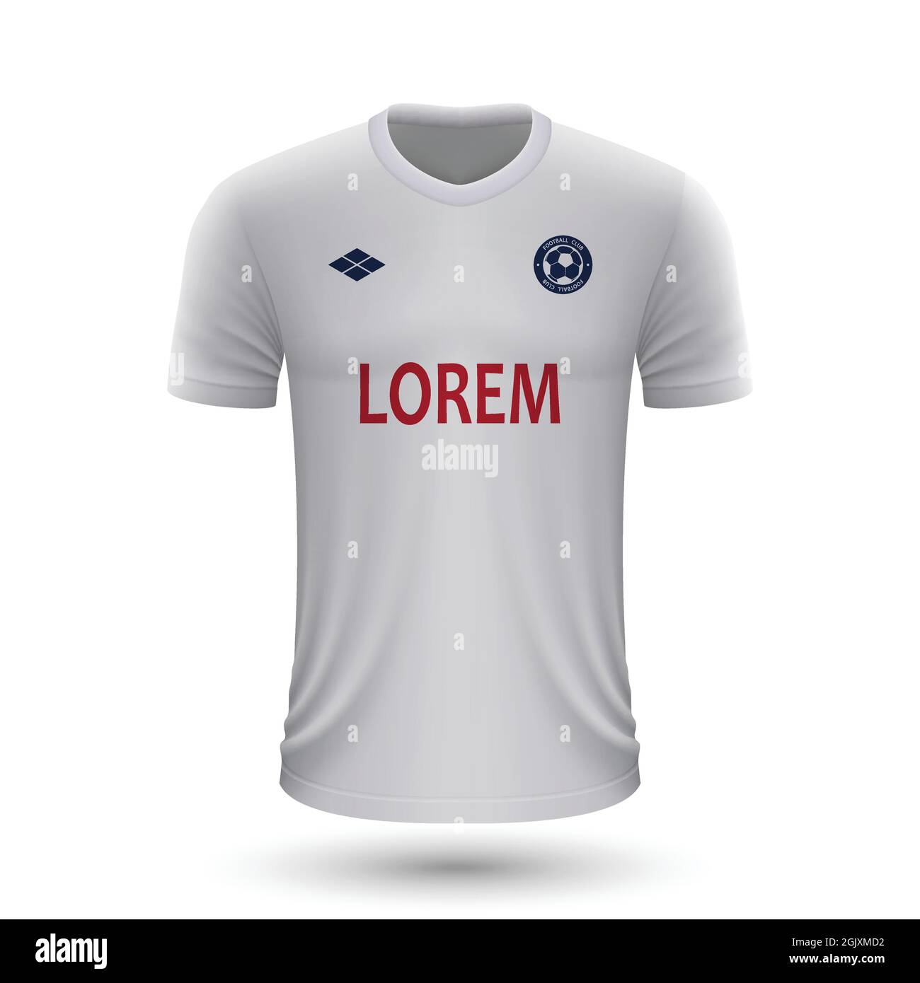 Realistic soccer shirt Tottenham 2022, jersey template for football kit ...