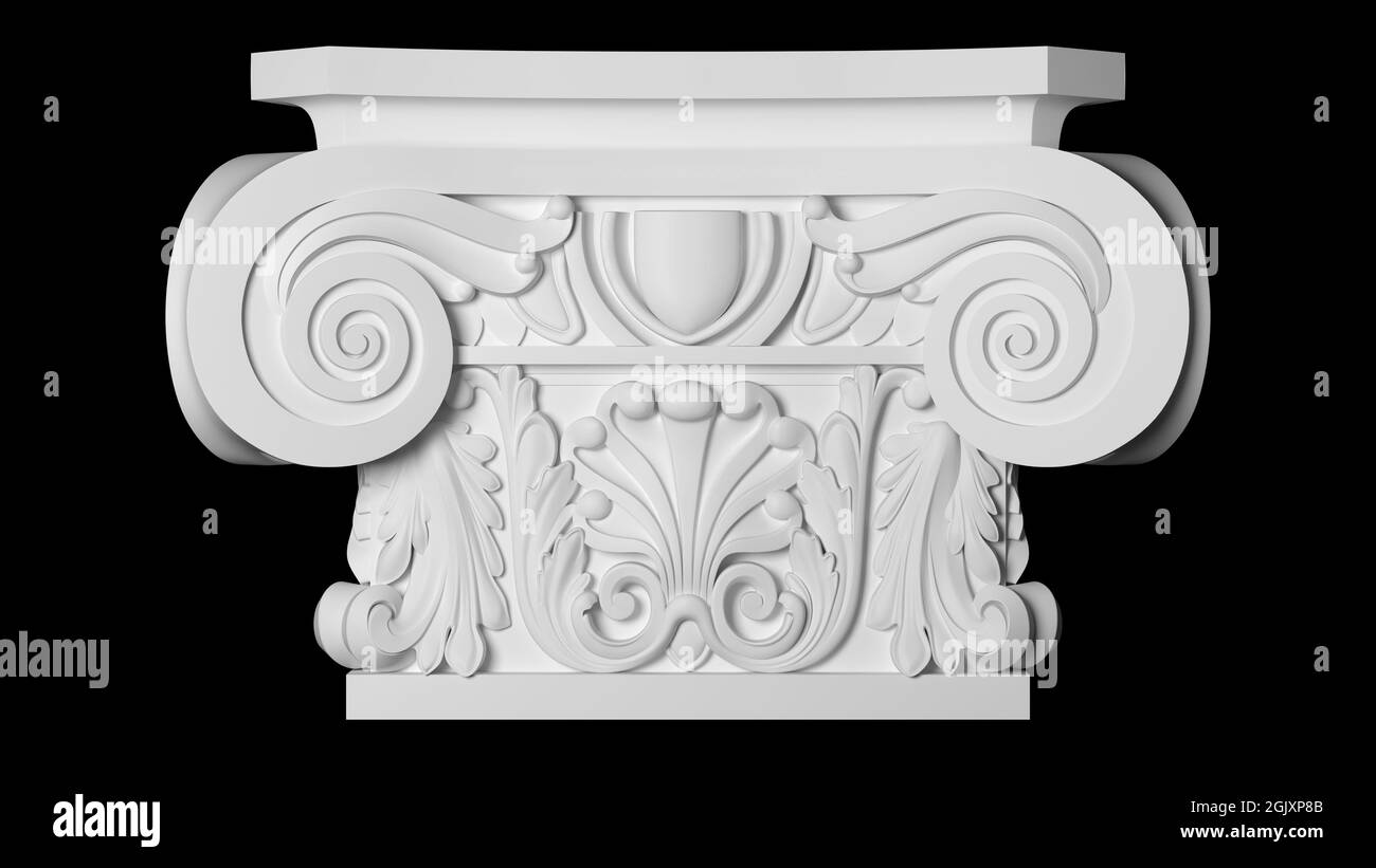 3d gypsum column hi-res stock photography and images - Alamy