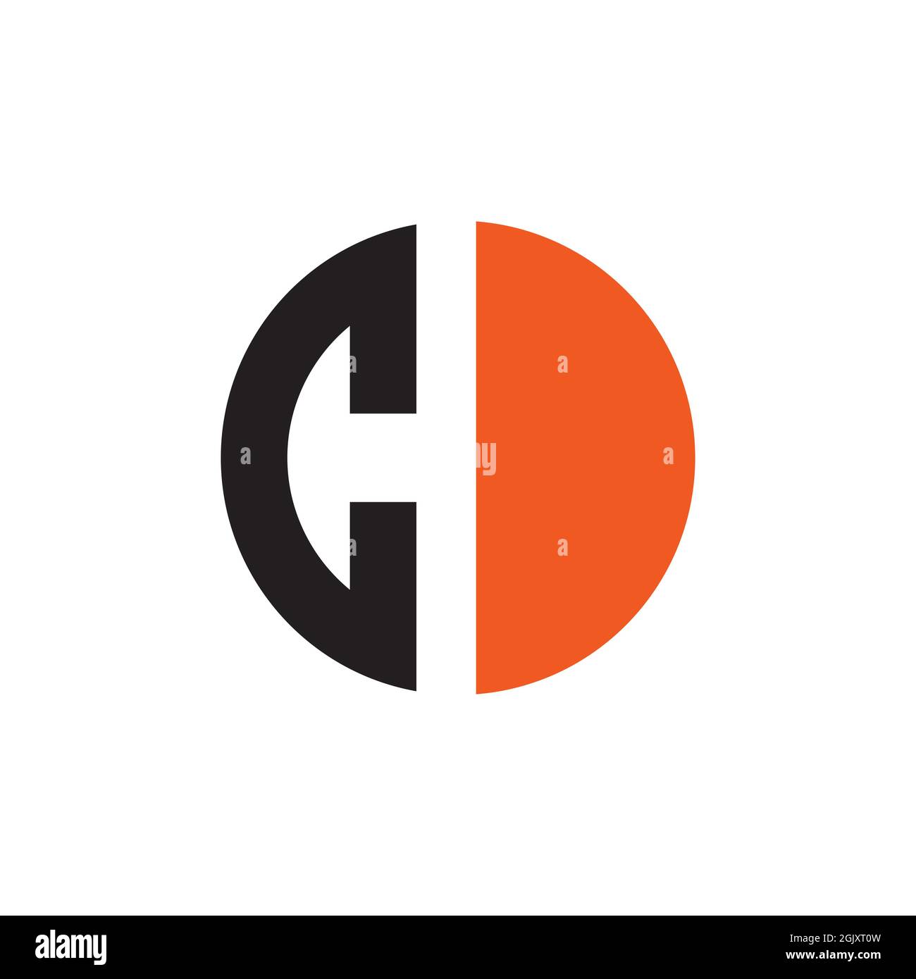 CH letter initial icon logo design vector illustration template Stock ...