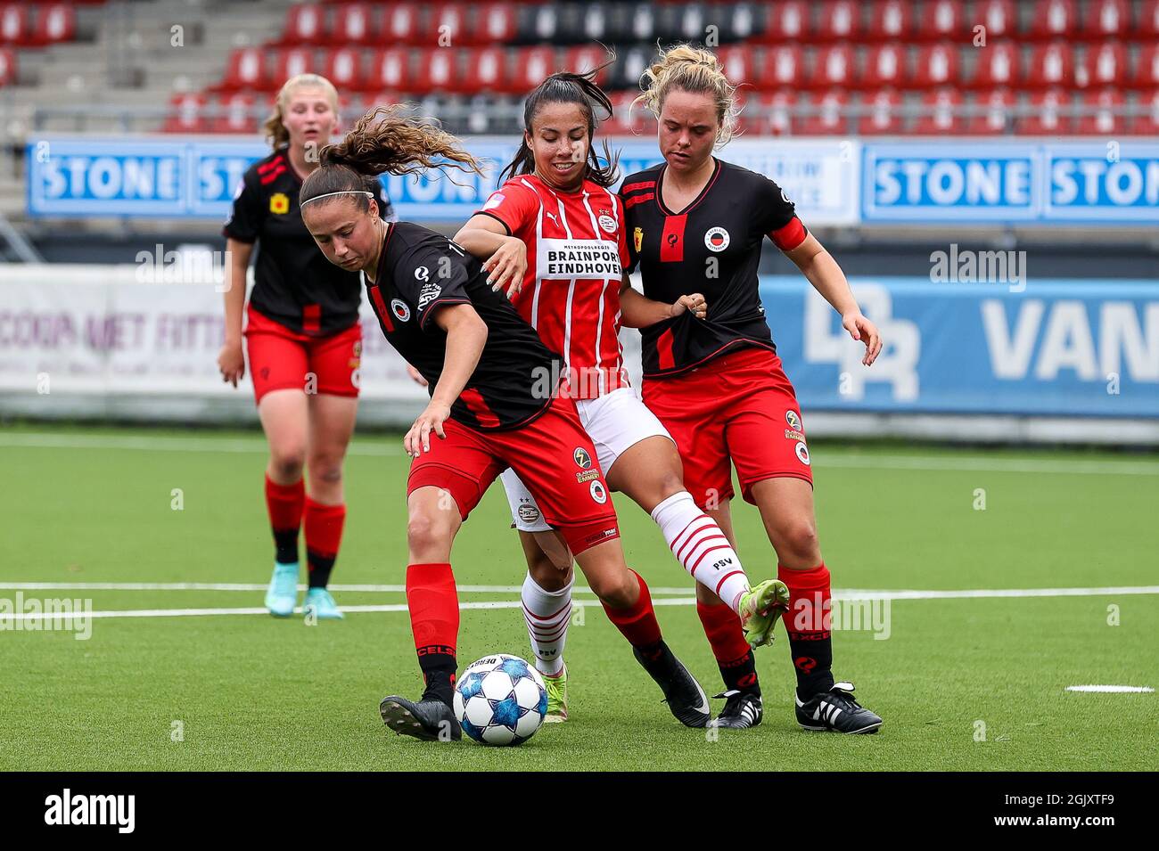 ROTTERDAM, NETHERLANDS - SEPTEMBER 12: Angela Versluis of Excelsior ...