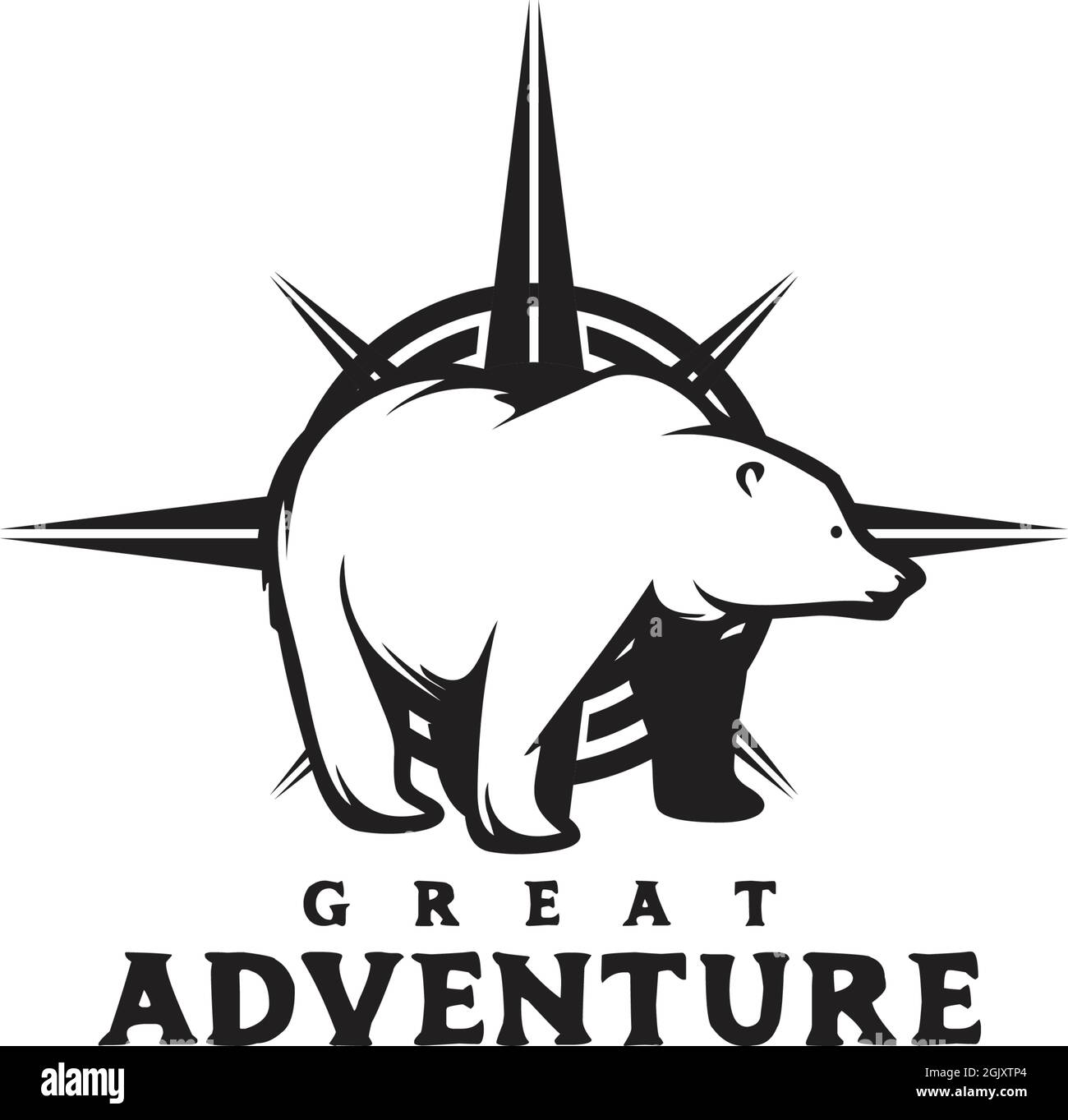 Bear logo design inspiraiton vector illustration template Stock Vector ...