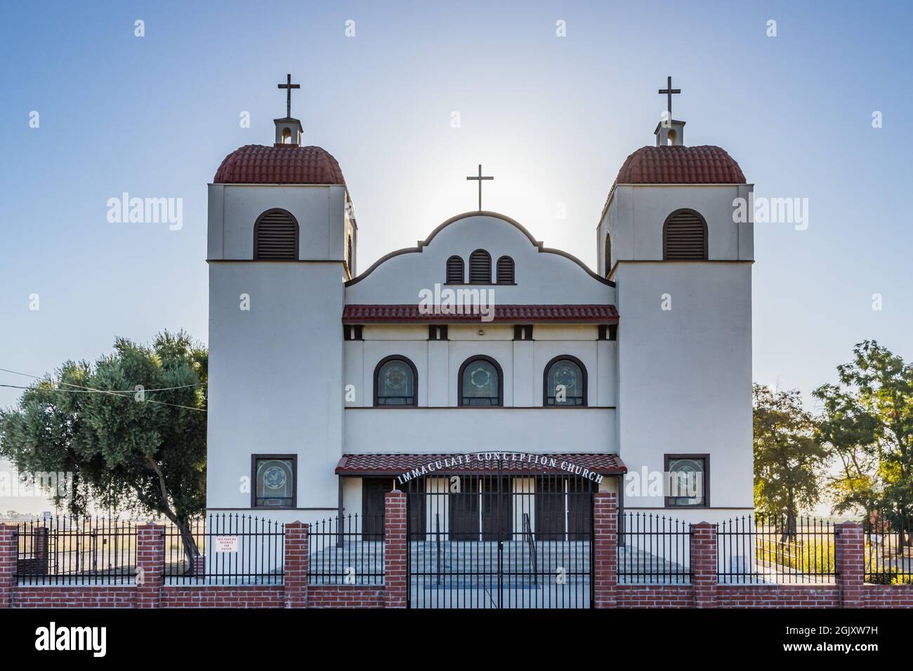 The Immaculate Conception Mission, Church, in Buhach, Atwater ...