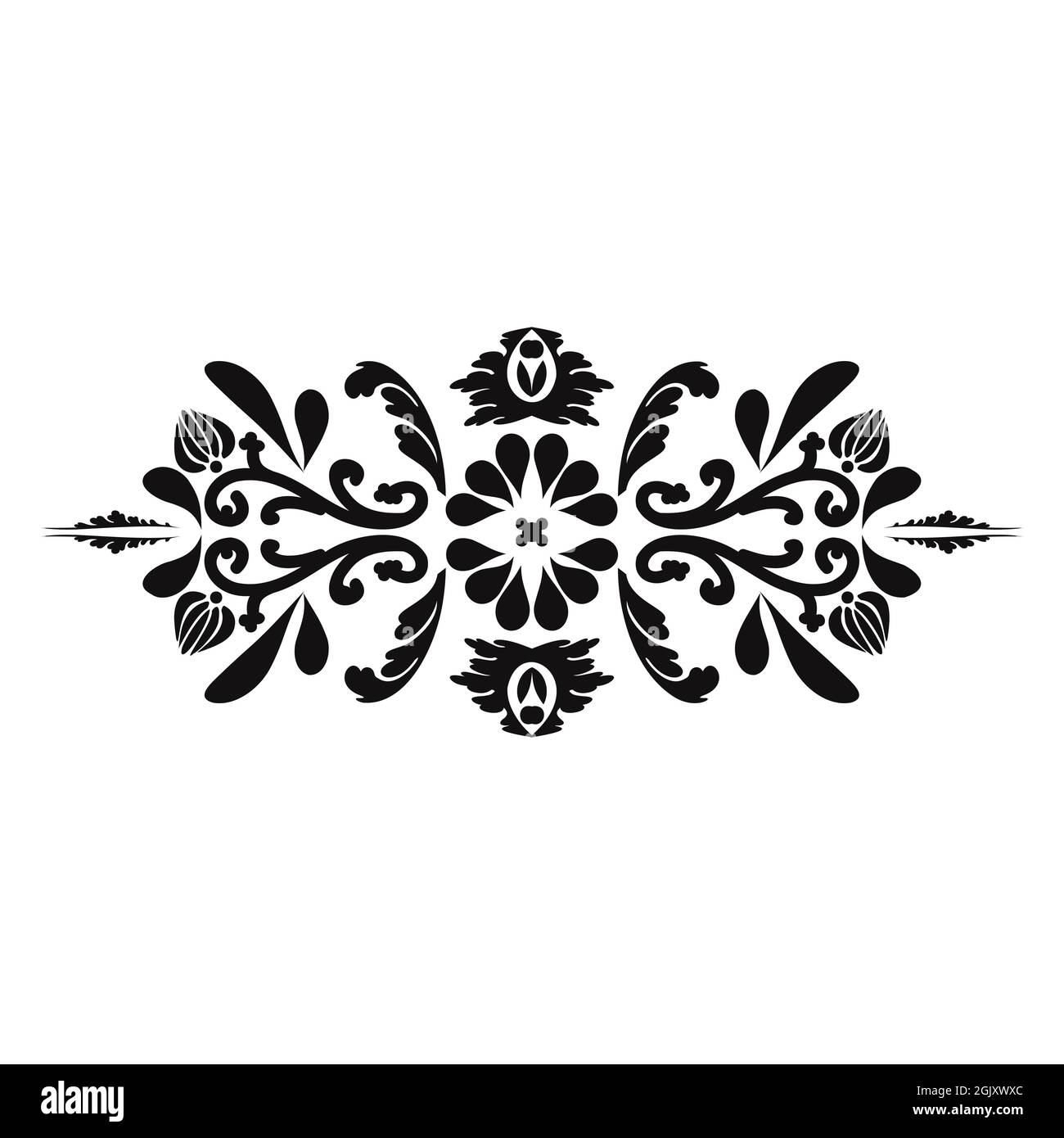 Ornament print panel Cut Out Stock Images & Pictures - Alamy