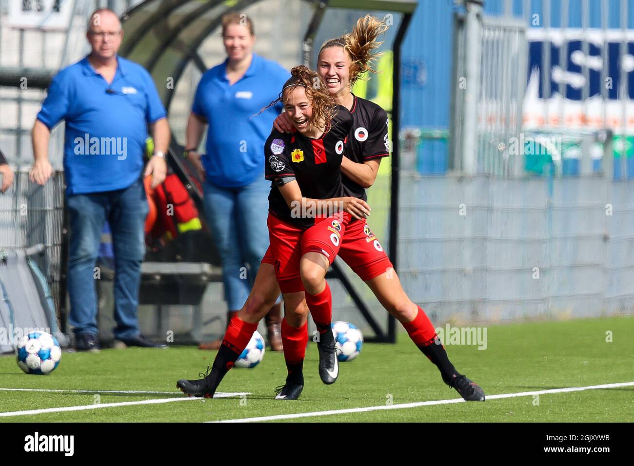 ROTTERDAM, NETHERLANDS - SEPTEMBER 12: Angela Versluis of Excelsior ...