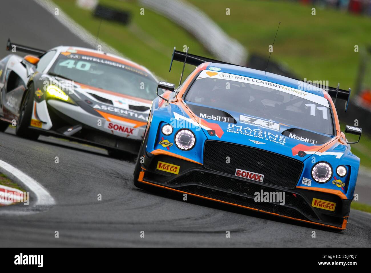 Paddock Motorsport (#11) Bentley Continental GT3 driven by Kelvin ...