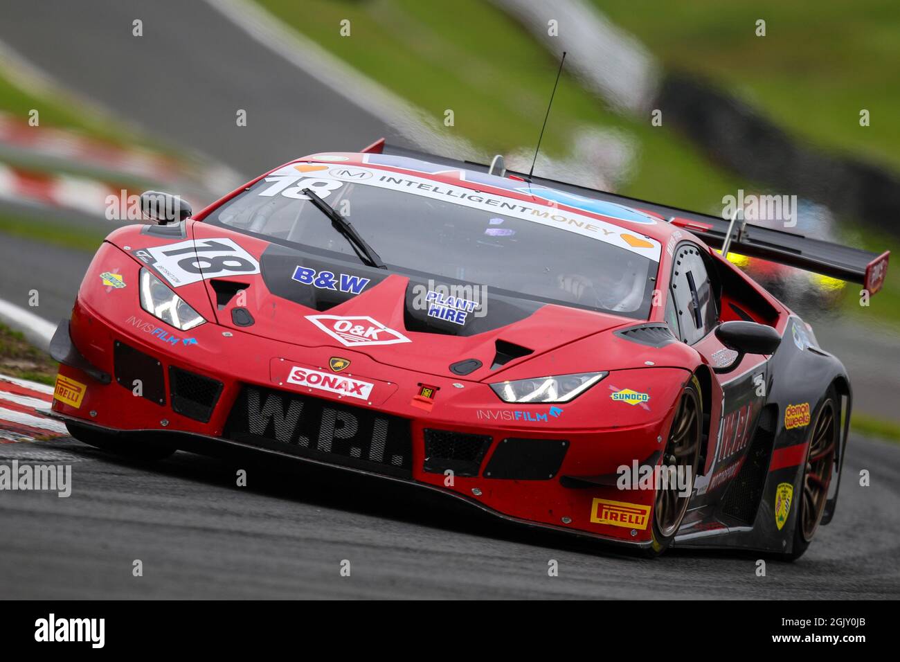WPI Motorsport (#18) Lamborghini Huracan GT3 Evo driven by Michael Igoe ...