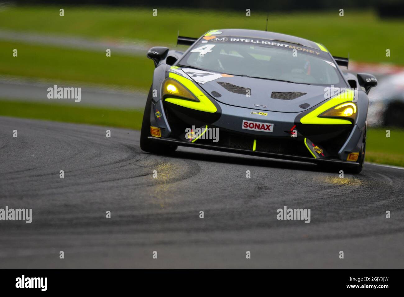 Team Rocket RJN (#4) McLaren 570S GT4 driven by Harry Hayek & Katie ...