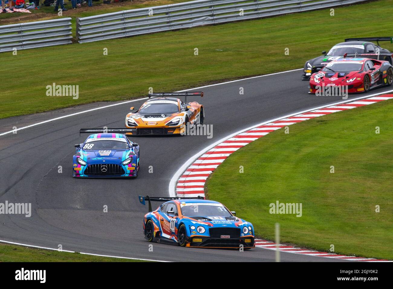 Paddock Motorsport (#11) Bentley Continental GT3 driven by Kelvin ...