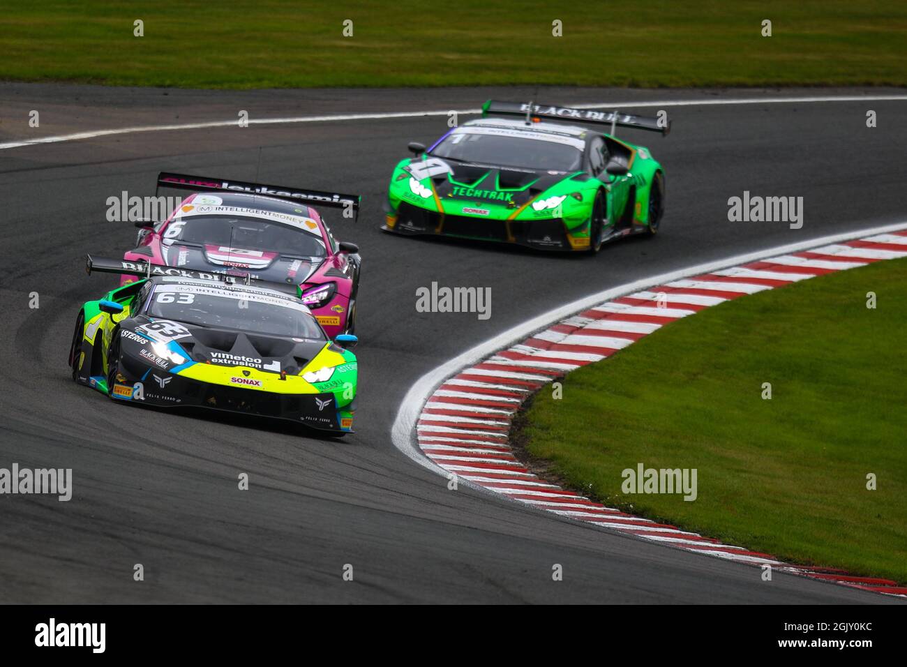 Barwell Motorsport (#63) Lamborghini Huracan GT3 Evo driven by Leo ...