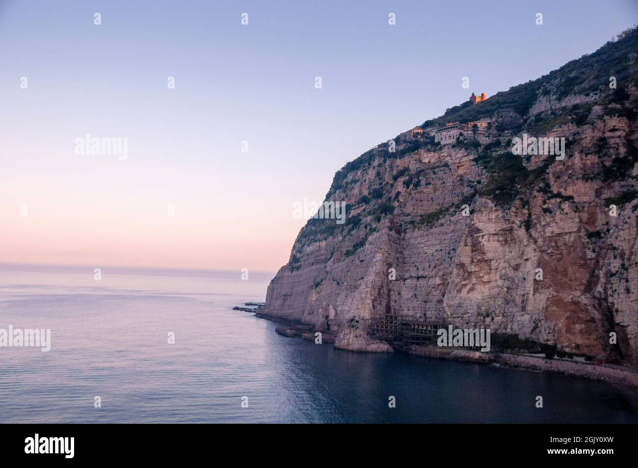 Sorrento Peninsula in Meta, Italy Stock Photo - Alamy