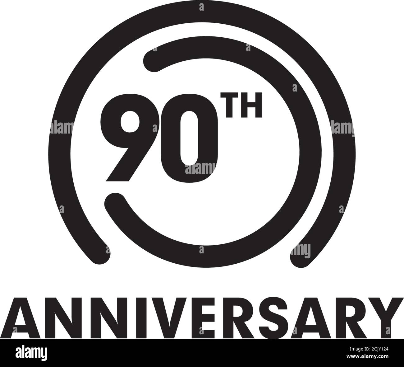 Happy 90th birthday Stock Vector Images - Alamy