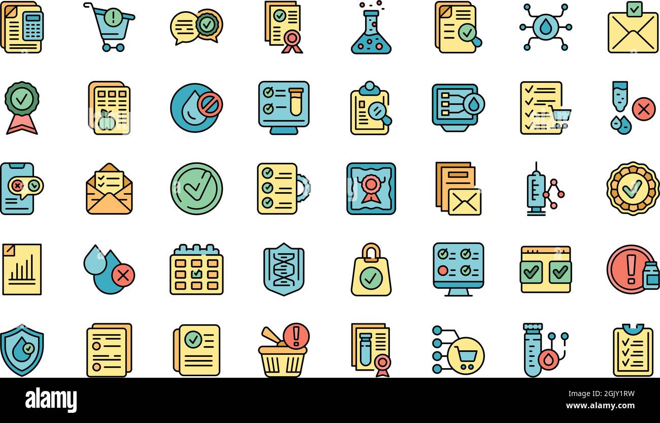 Regulated Products Icon Outline Regulated Products Vector Icon Thin