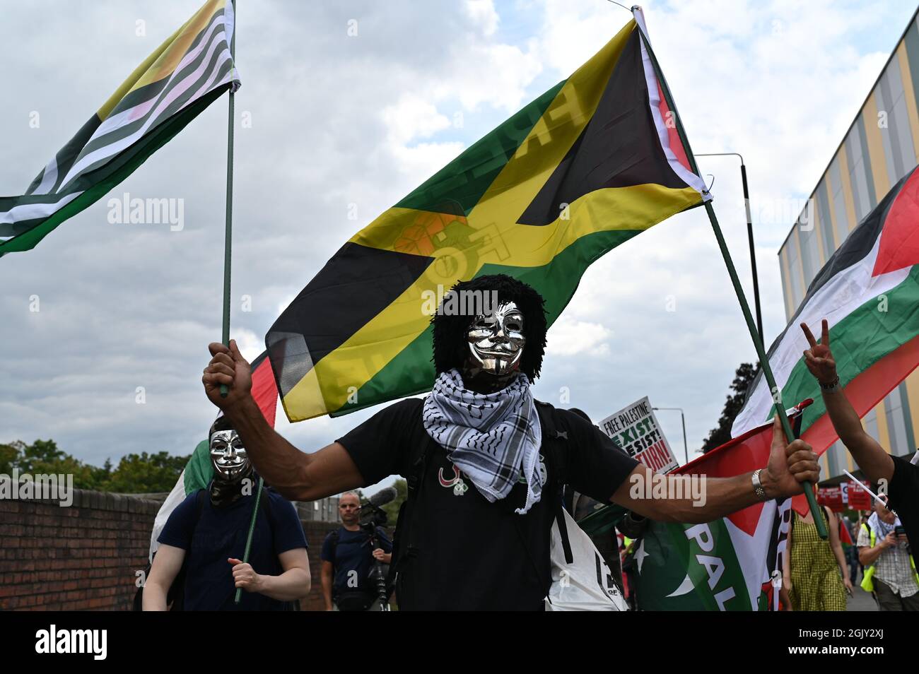 Dsei arms fair protest hi-res stock photography and images - Alamy