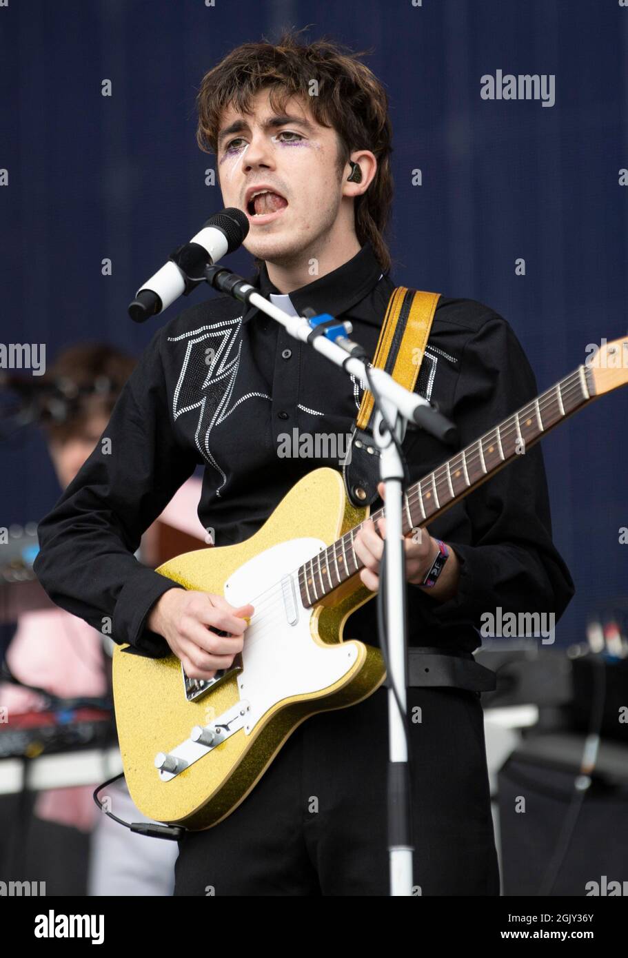 Declan McKenna performing at the TRNSMT Festival at Glasgow Green in ...