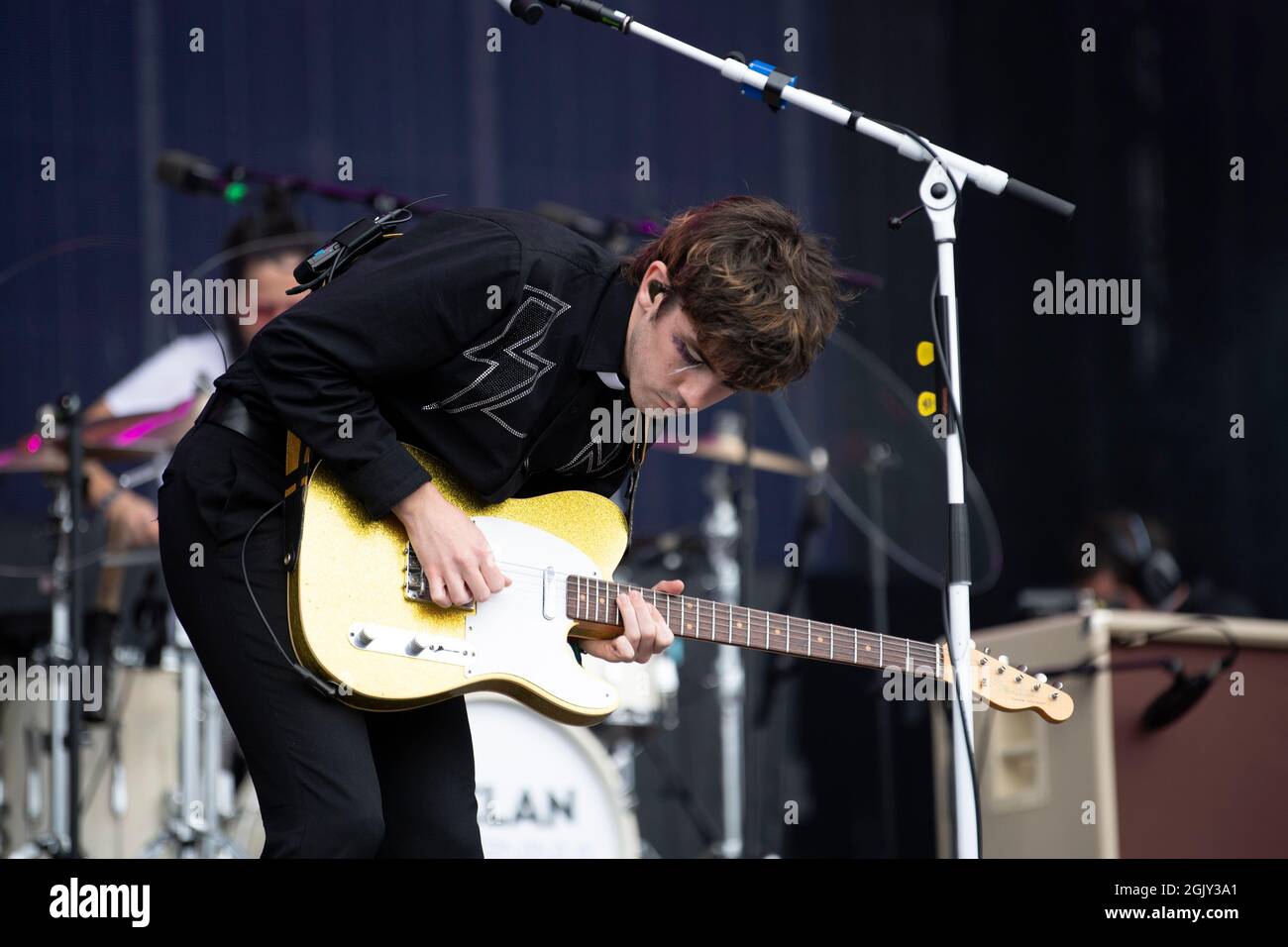 Declan McKenna performing at the TRNSMT Festival at Glasgow Green in ...