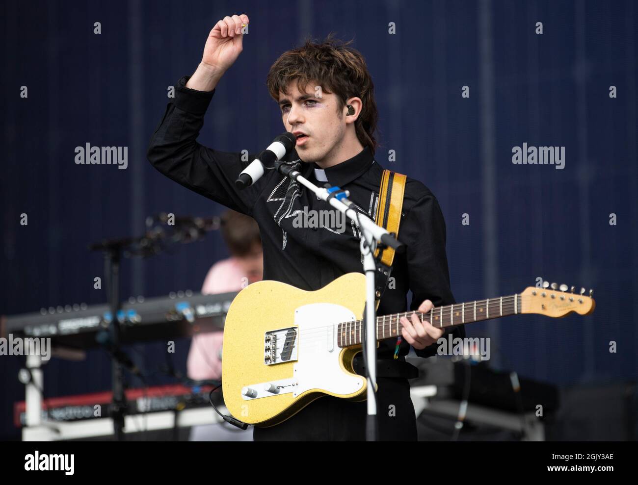 Declan McKenna performing at the TRNSMT Festival at Glasgow Green in ...