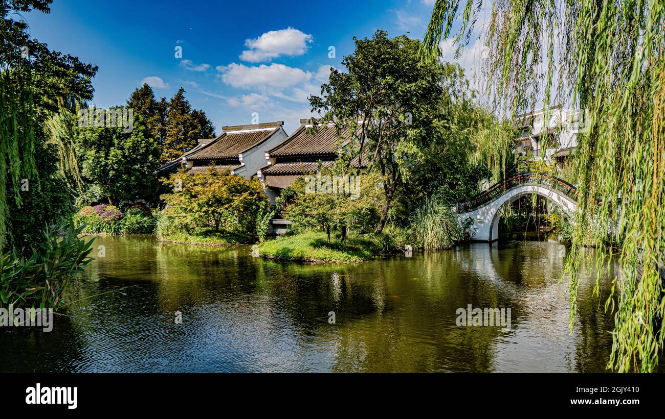 Chinese traditional house Stock Photo - Alamy