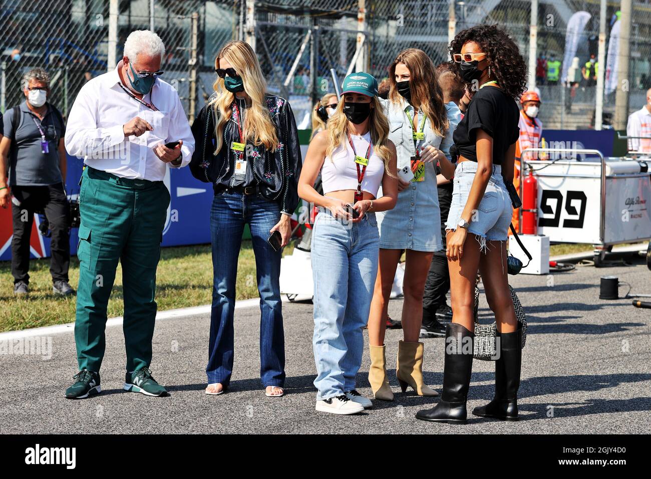 Monza, Italy. 12th Sep, 2021. Lawrence Stroll (CDN) Aston Martin F1 ...