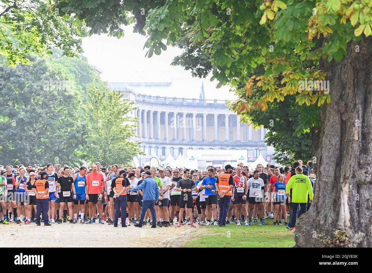 Illustration picture shows the 41st edition of the Brussels' 20km run ...