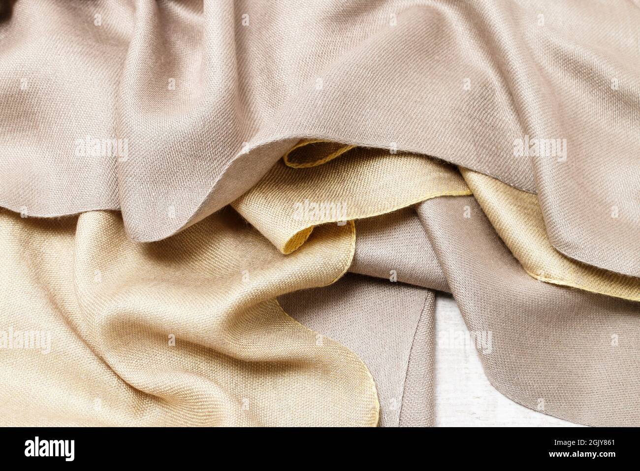 Beige fabric background. Graphic resources Stock Photo - Alamy