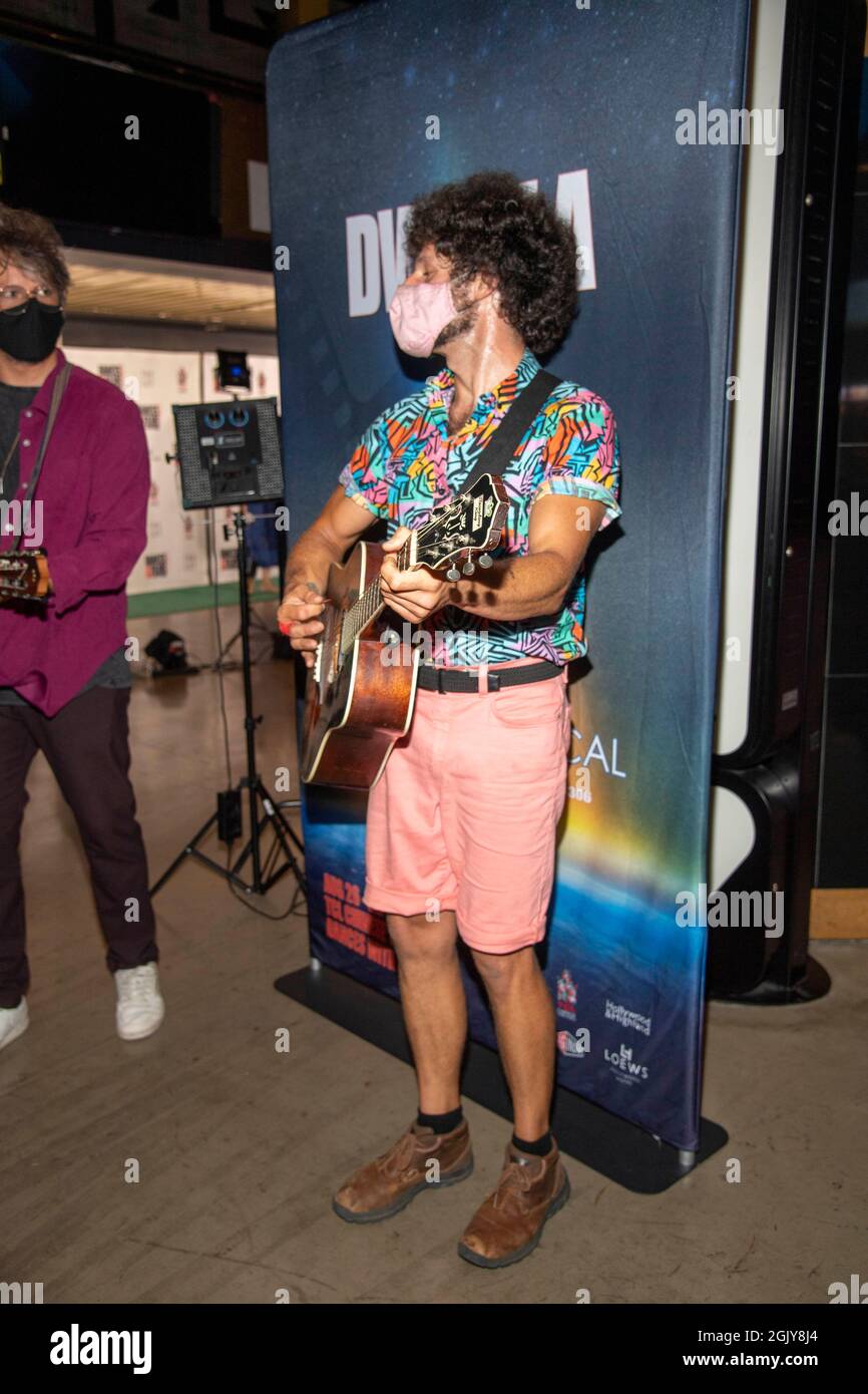 Los Angeles, USA. 11th Sep, 2021. Shawn Harris and Jon Devoto perform ...