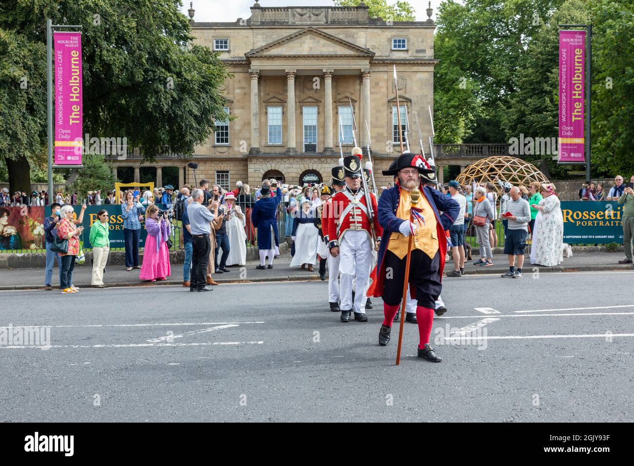 Dressed in 18th Century costumes for the Jane Austen Grand Regency ...