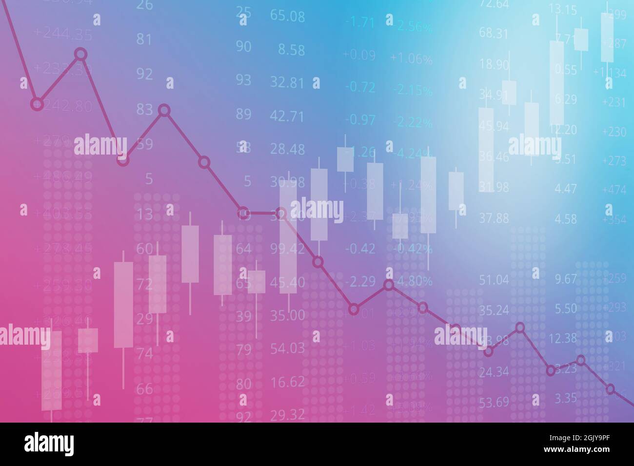 Finance Graph Wallpaper
