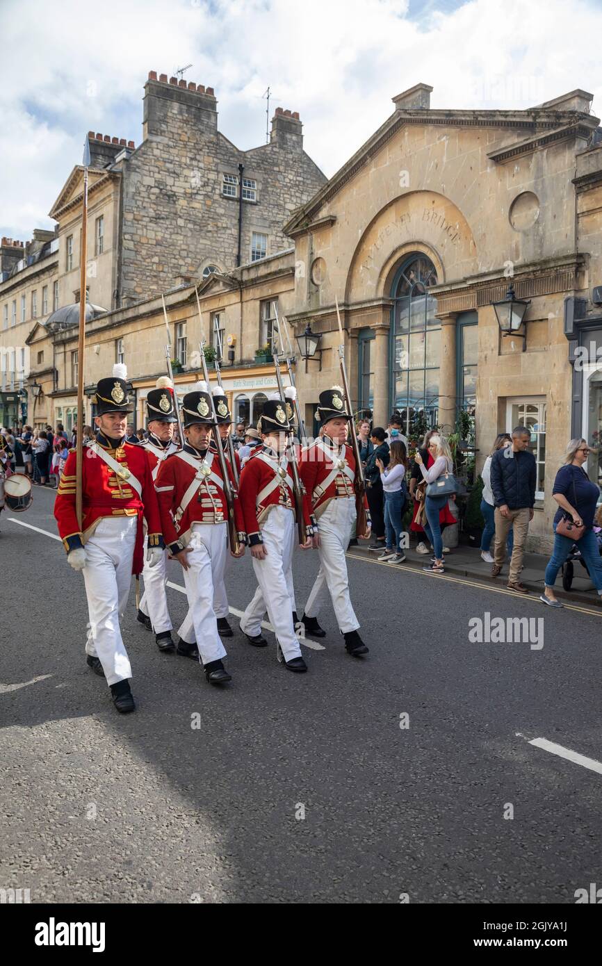 Dressed in 18th Century costumes for the Jane Austen Grand Regency ...