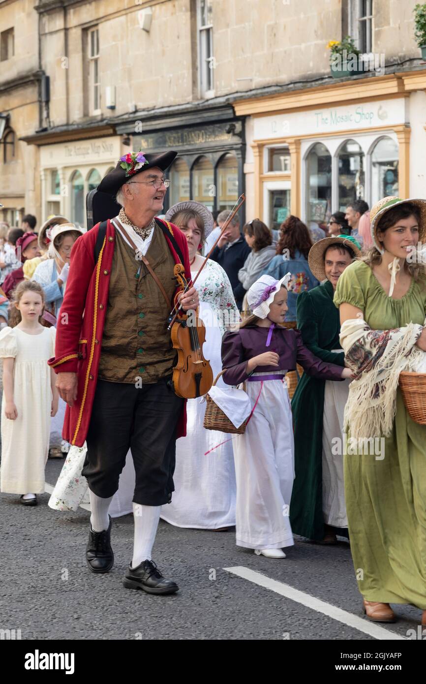 Dressed in 18th Century costumes for the Jane Austen Grand Regency ...