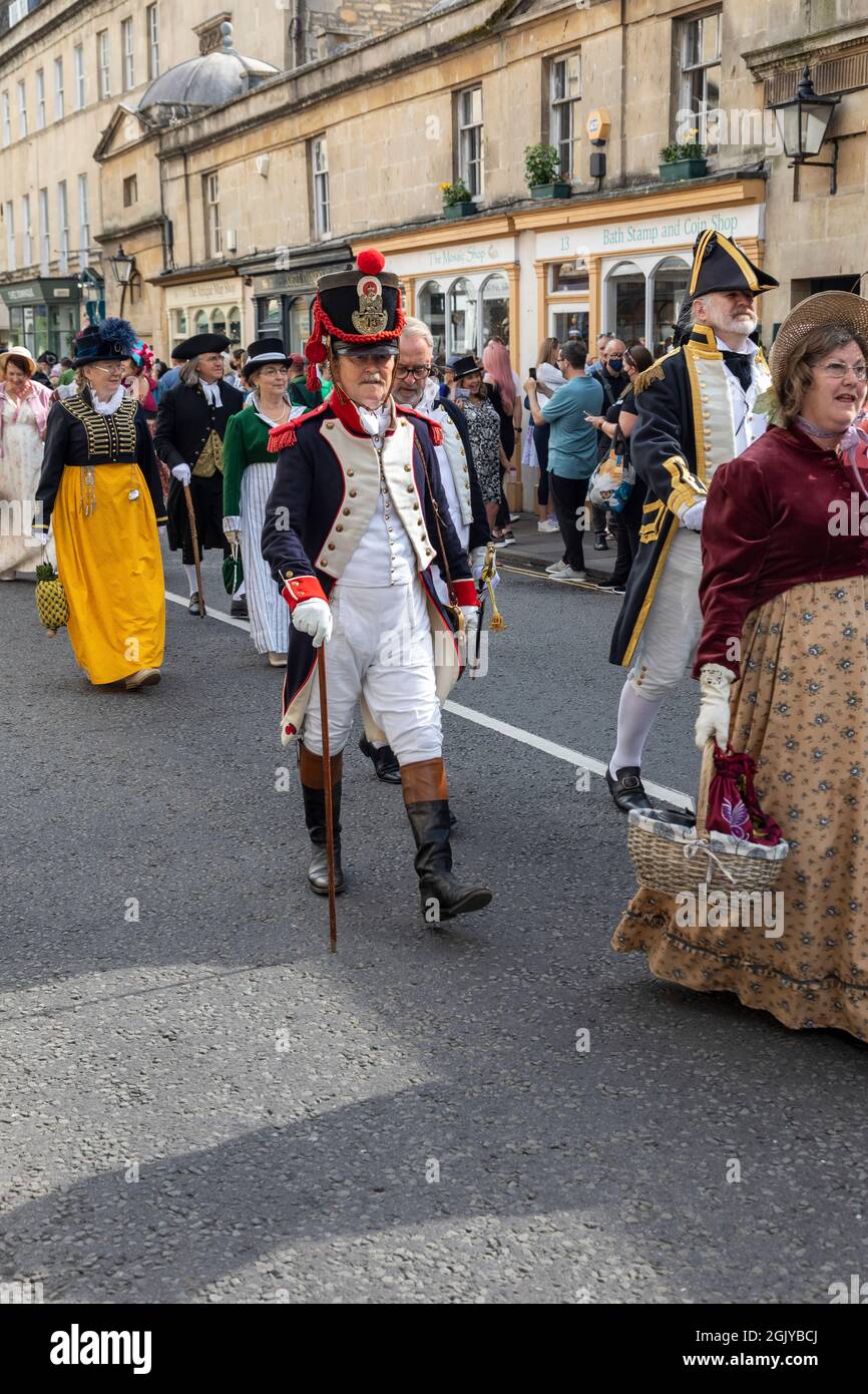 Dressed in 18th Century costumes for the Jane Austen Grand Regency ...