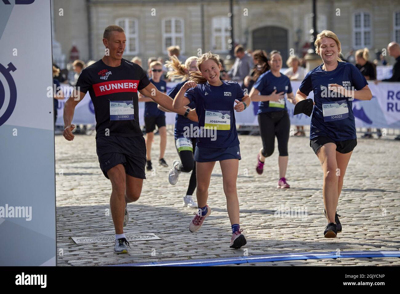 Princess Josephine runs the Family Event Roal Run (1 English mile) in ...