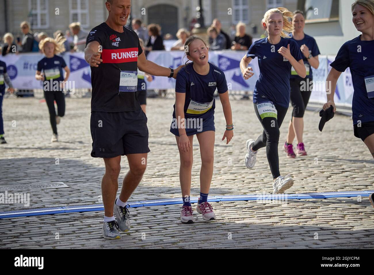 Princess Josephine runs the Family Event Roal Run (1 English mile) in ...