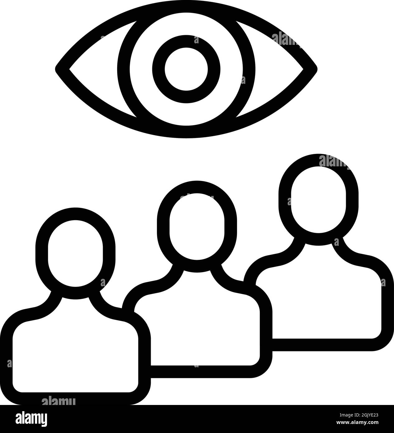 Community stereotype icon outline vector. Gender diversity. Social ...