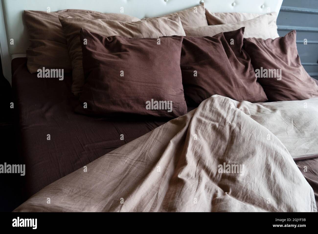 bedroom interior closeup Stock Photo - Alamy