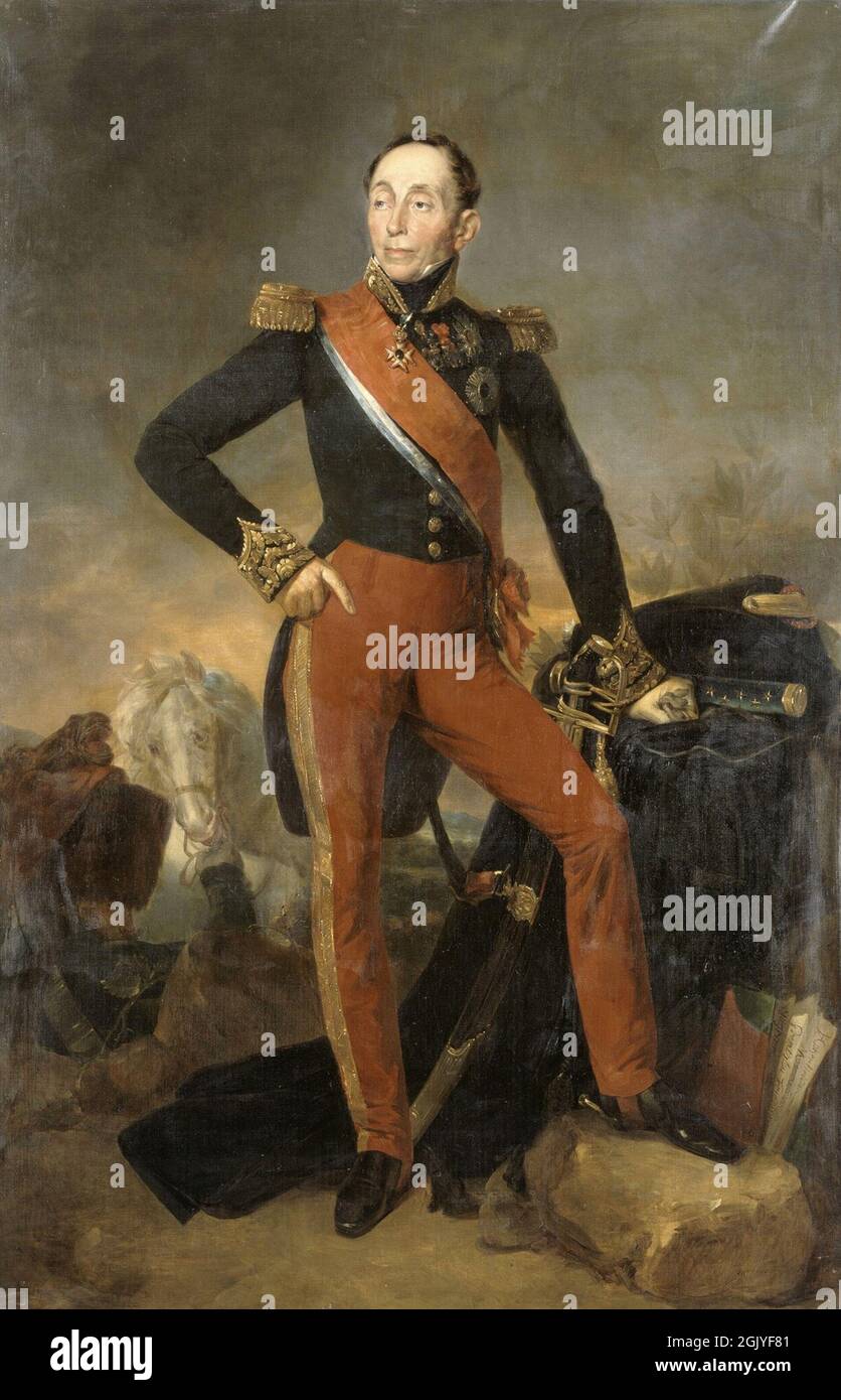 Marshal Emmanuel Grouchy. Napoleon only promoted his men by merit, not ...