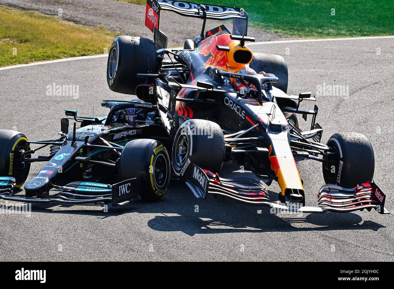 Monza, Italy. 12th Sep, 2021. HAMILTON Lewis (gbr), Mercedes AMG F1 GP ...
