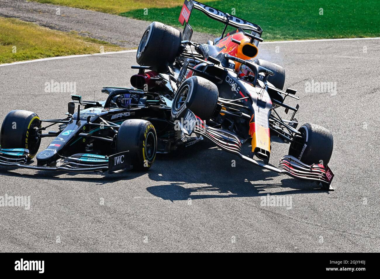 Monza 2021 hamilton verstappen hi-res stock photography and images - Alamy