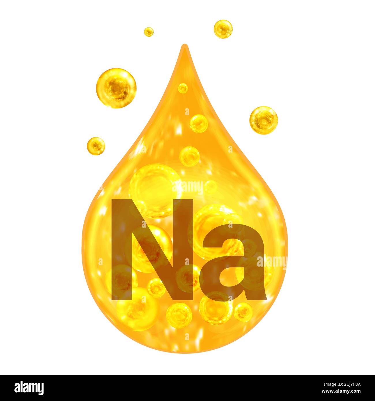 Mineral Vitamin complex. Mineral Na. Natrium. Golden drop and golden ...